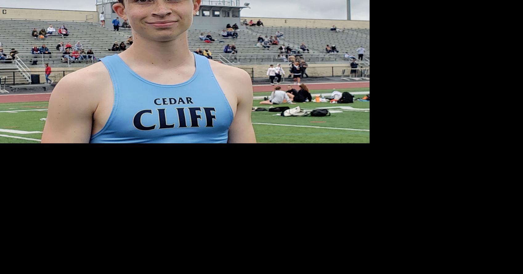 Colts' Evan Schriver surges to win in 100-meter dash at 2023 Cedar ...