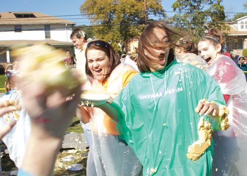 Pie fight at Central Penn falls short of record | The Sentinel: News ...