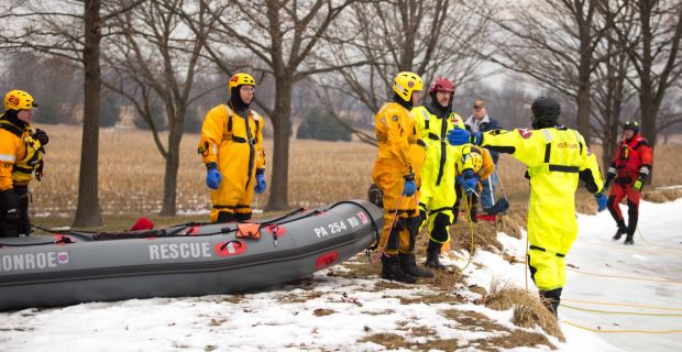 Ice rescue training improves safety of Midstate emergency workers and ...