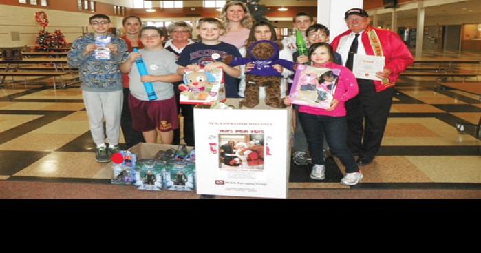 Big Spring Middle School donates toys to U.S. Marine Corps