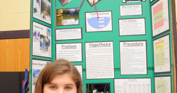 Awards given after school science fair