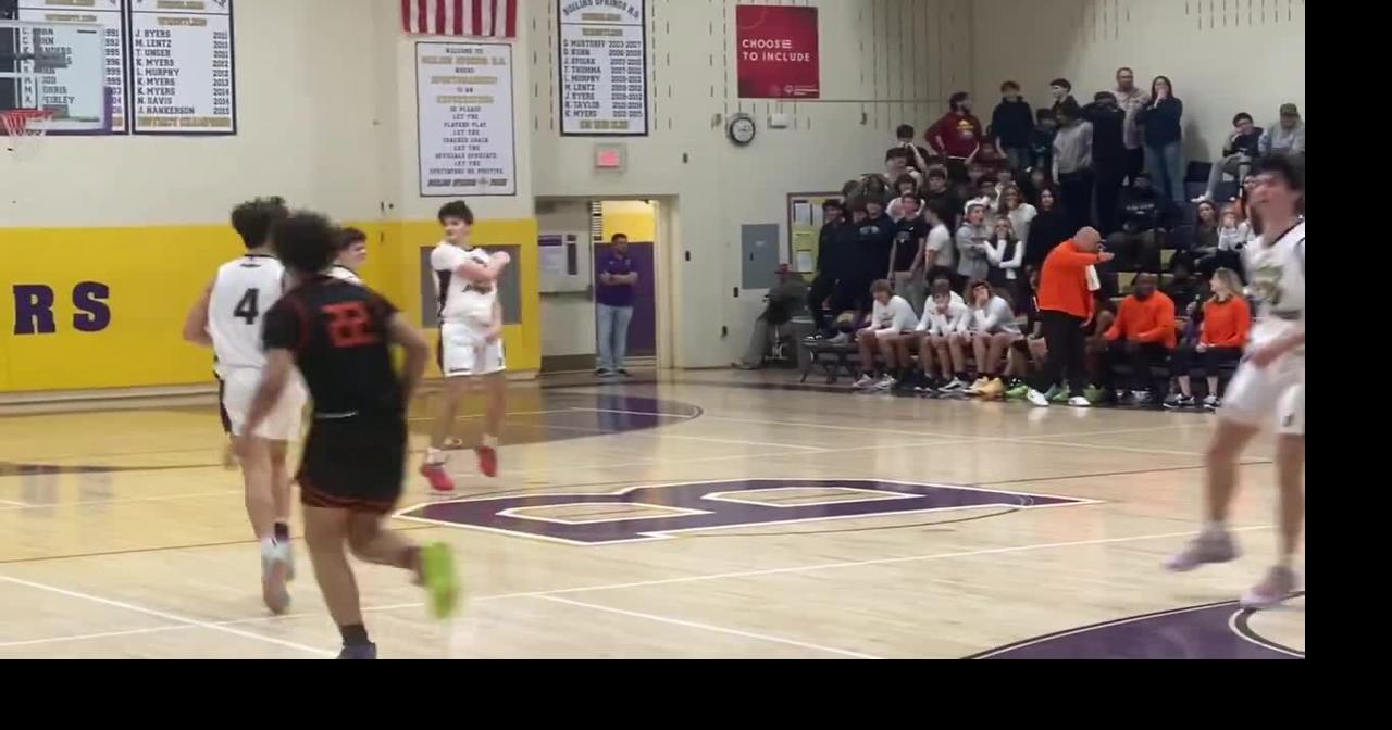 Boiling Springs' Ethan Yenser hits game-tying 3-pointer