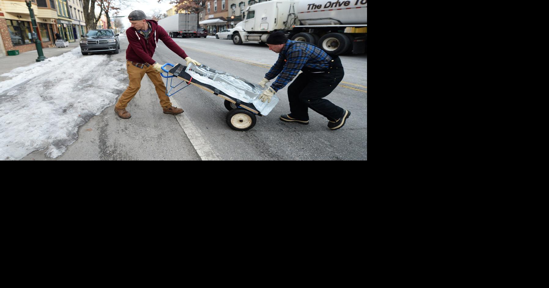 Ice Fest: Delivering frozen art to downtown Carlisle