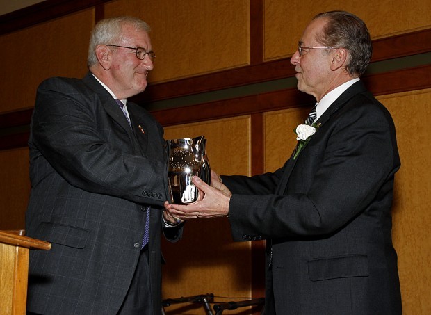 Carlisle native Larry Foote receives Molly Pitcher award