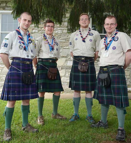 Scottish scouts trek through Cumberland County