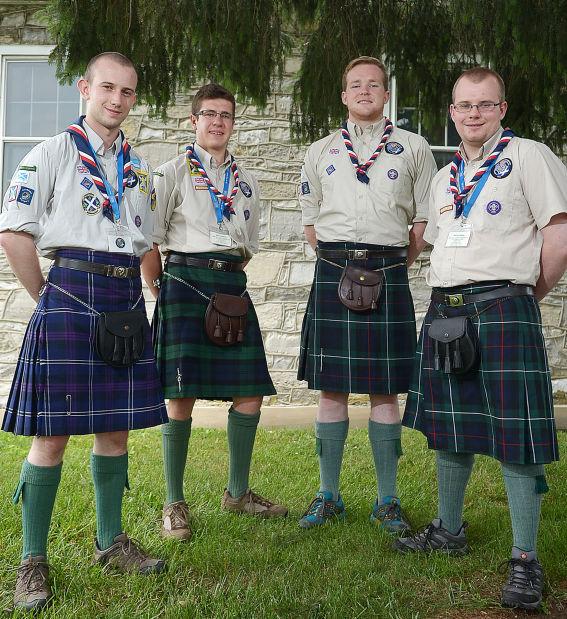 Scottish scouts trek through Cumberland County