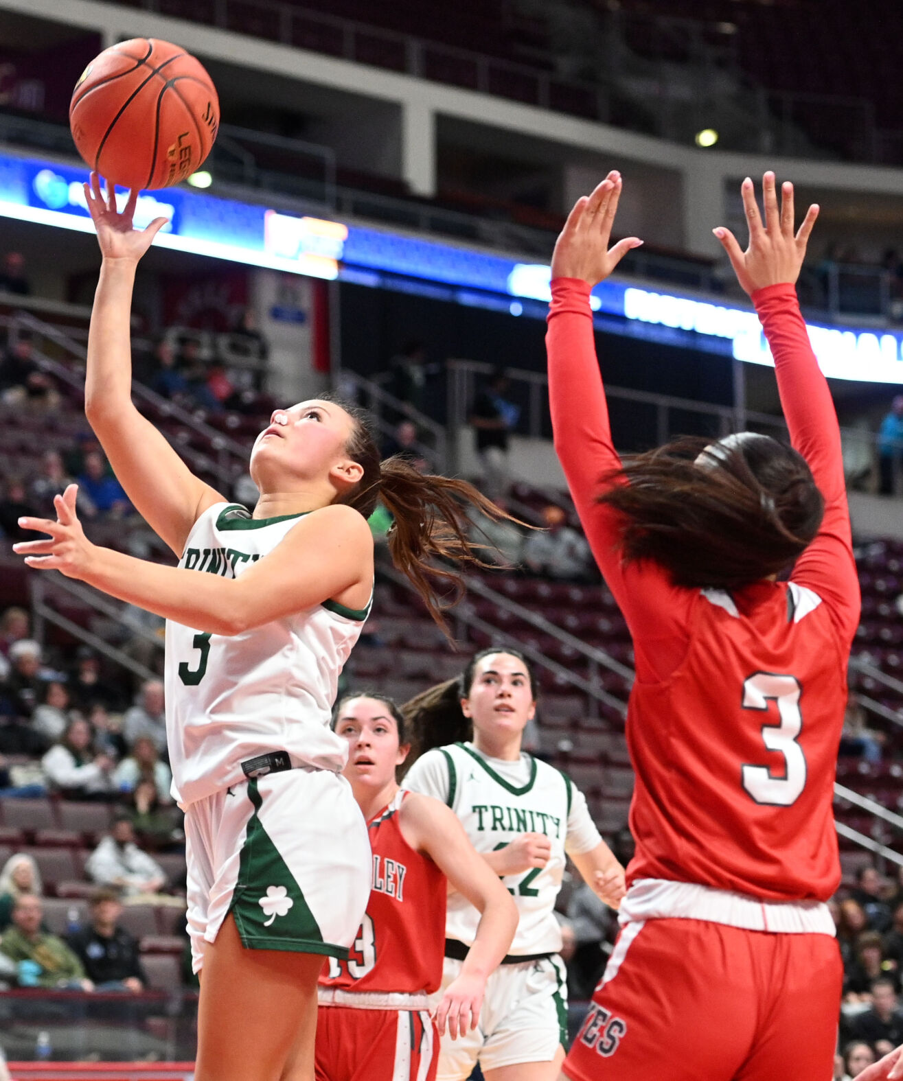 Trinity girls top Pequea Valley for district basketball gold