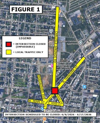 Carlisle roads close for Carlisle Connectivity Project work