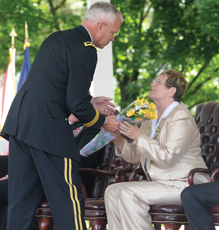 Maj. Gen. Williams says goodbye