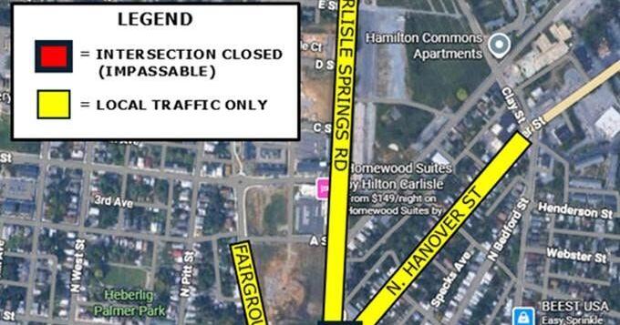 Carlisle roads close for Carlisle Connectivity Project work