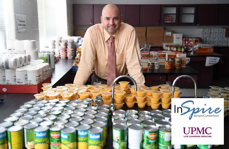 Inspire: Jason Shover in the market to help feed kids