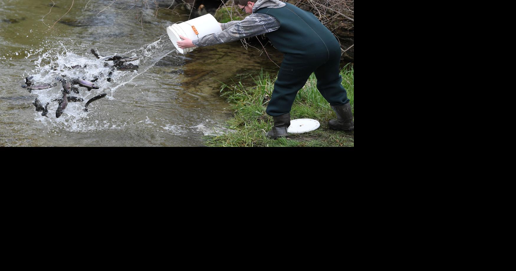 Photos: Huntsdale Fish Hatchery educational and stocking event