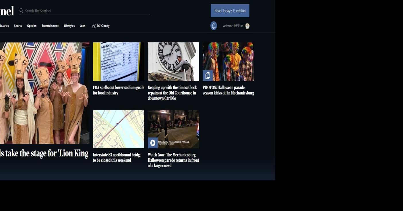 Editor's Note: Welcome to brand new cumberlink.com
