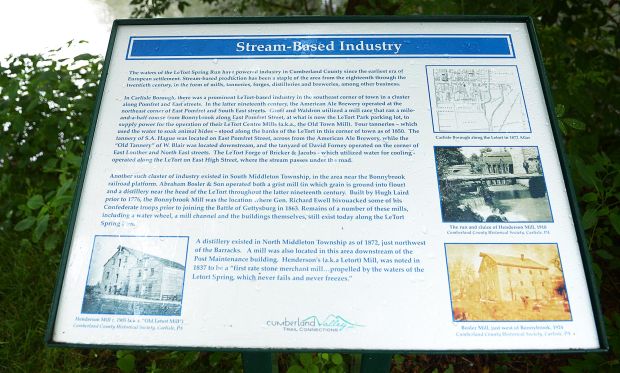 Nature trail signs unveiled at Letort Park