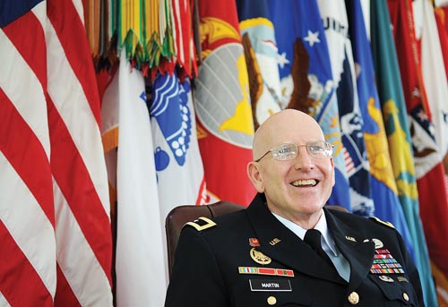 Homecoming: New commandant reports for duty