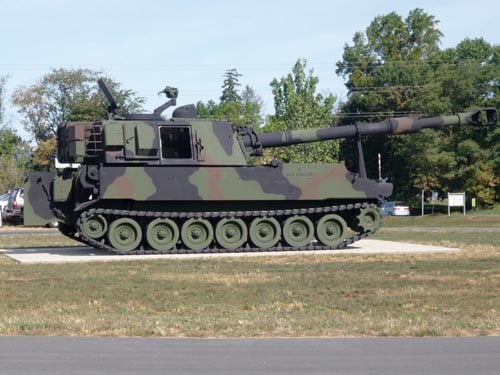 AHEC receives donated M109 Howitzer