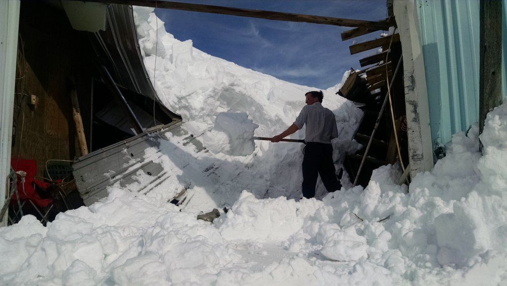 Snow causes barn roof to collapse in Dillsburg | Capital Region ...