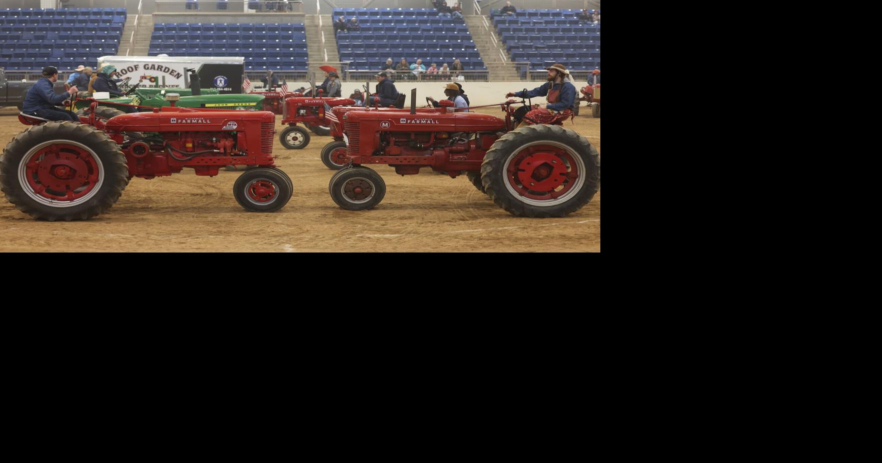 Tractors 'square dance' at Farm Show Wednesday