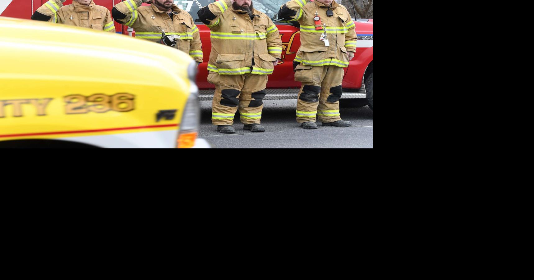 Photos: Procession honors fallen Citizen's Fire Company firefighter ...