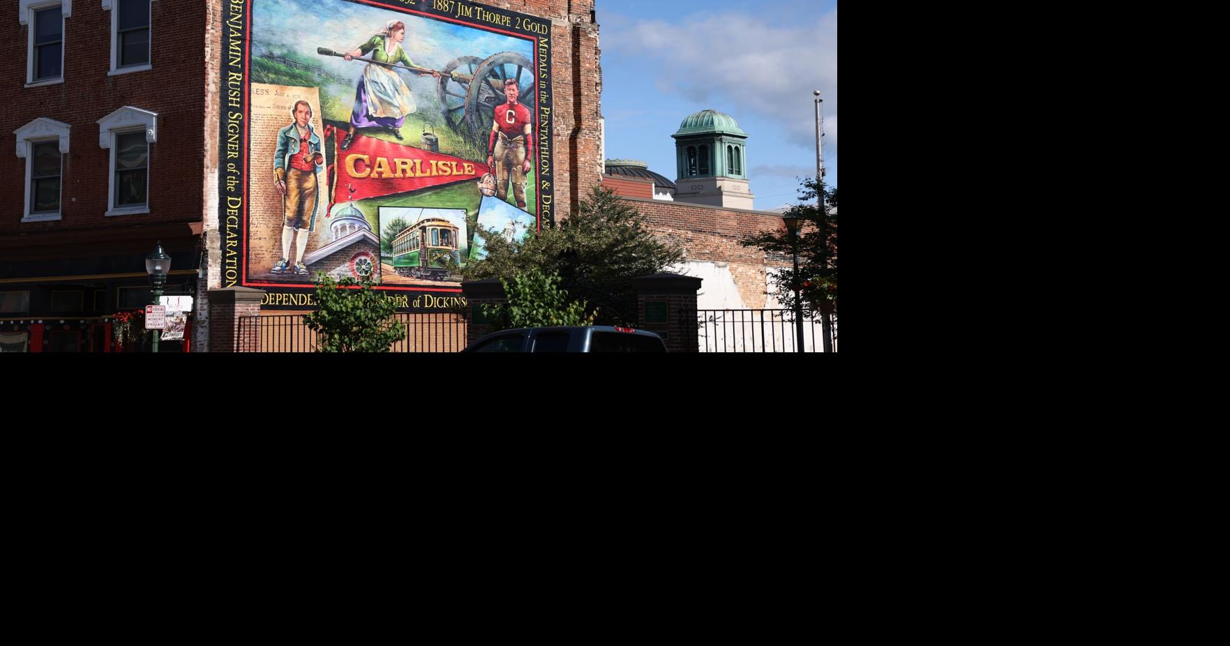 Carlisle replaces downtown mural featuring same artist