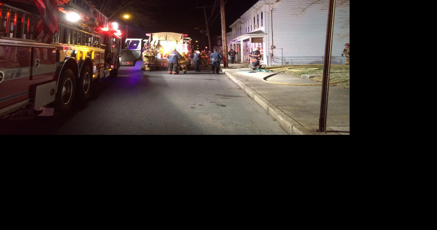 Crews respond to fire in Carlisle Monday