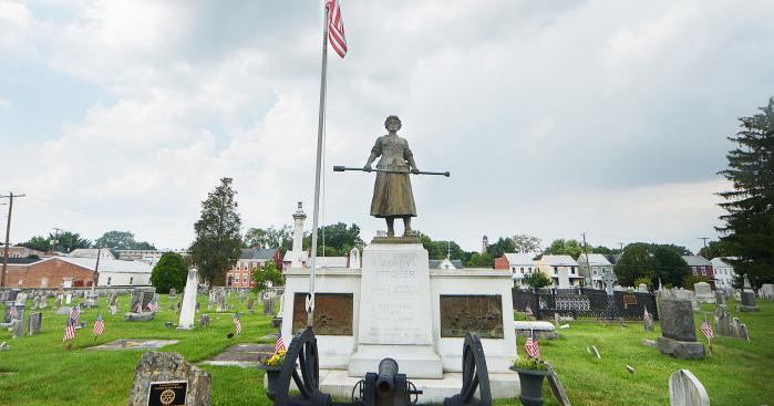 Day 1: The Molly Pitcher statue