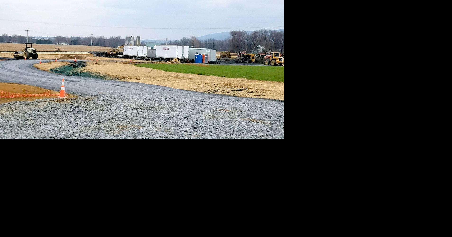 PPL substation work in progress in Upper Allen Township