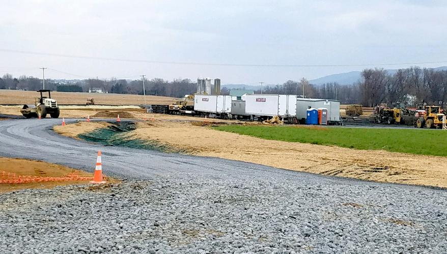 PPL substation work in progress in Upper Allen Township