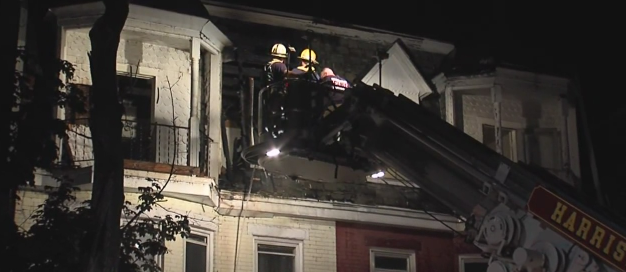 Fire chief: Illegal fireworks started Harrisburg fire