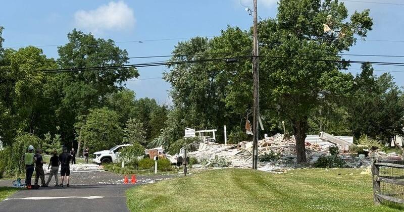 Emergency crews on scene of reported house explosion in Hilltown