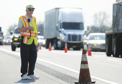 Traffic poses dangers for fire police