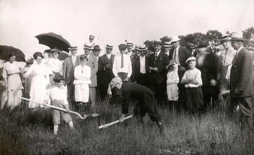 The cradle of Carlisle Hospital was rocked by storms 100 years ago