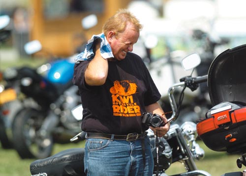 Bikers and fans brave the heat for the Carlisle Bike Fest