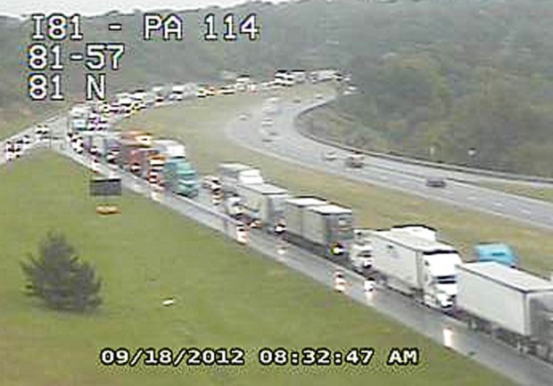 I-81 crash causes commuter headaches in Carlisle area Tuesday