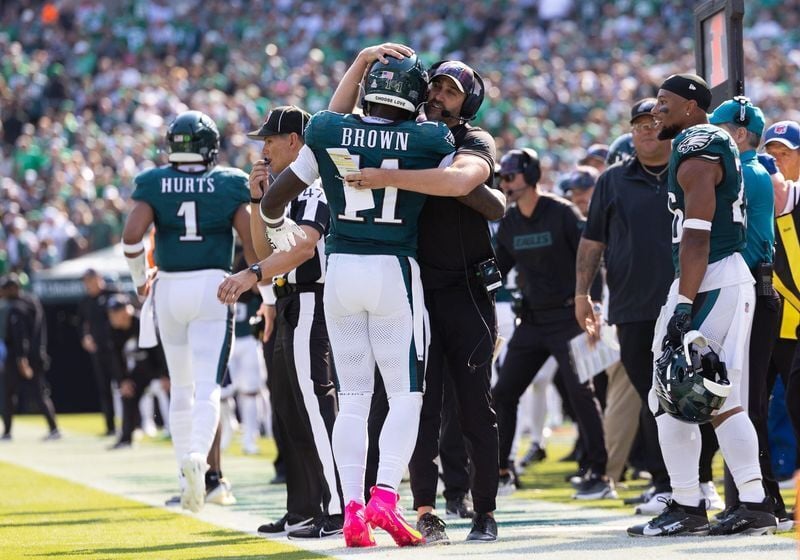 Nick Sirianni is excited about Eagles' WR room after A.J. Brown trade