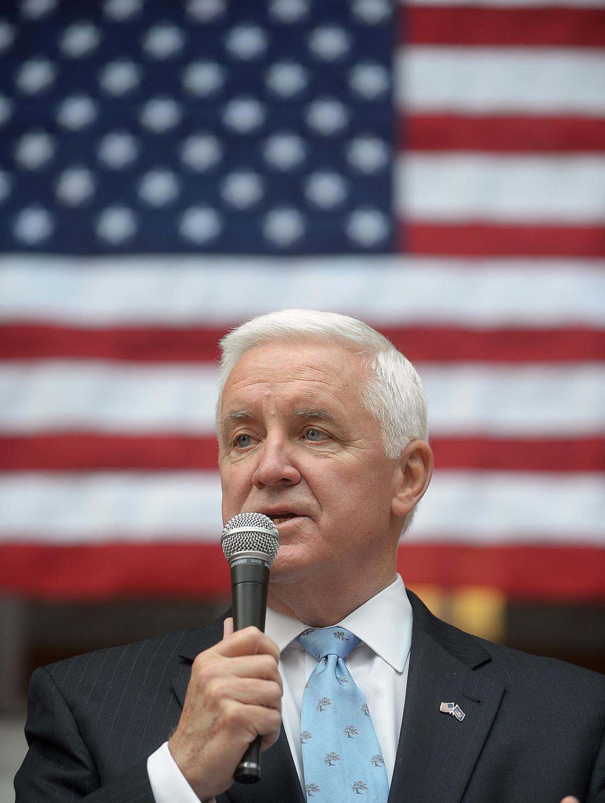 Gallery: Gov. Tom Corbett visits Carlisle