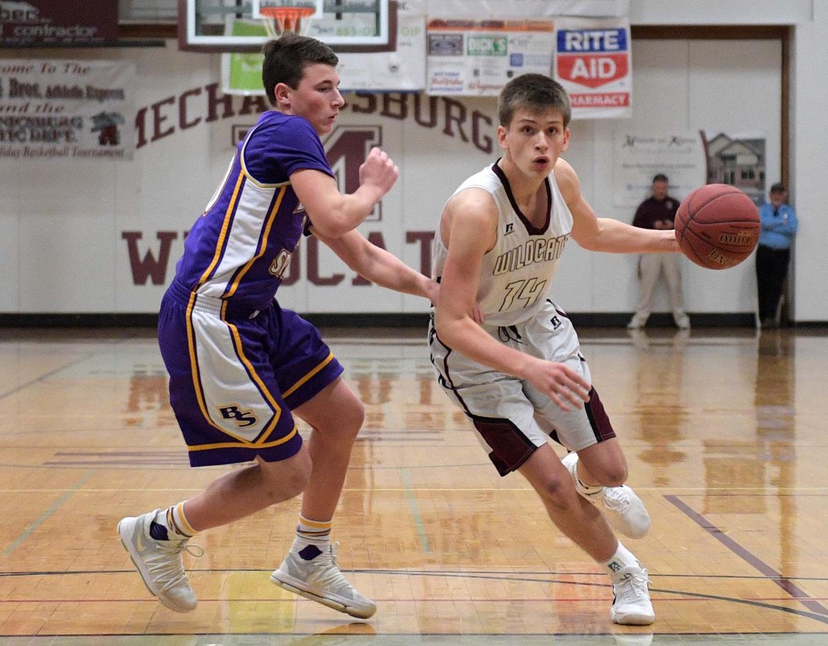 Boys Basketball Photos: Boiling Springs at Mechanicsburg