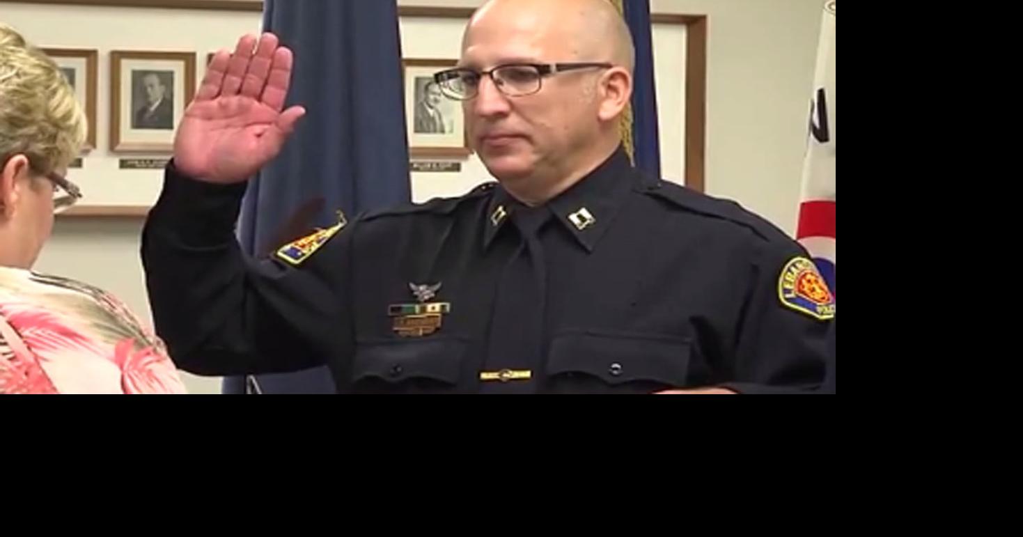 New Lebanon police chief sworn in