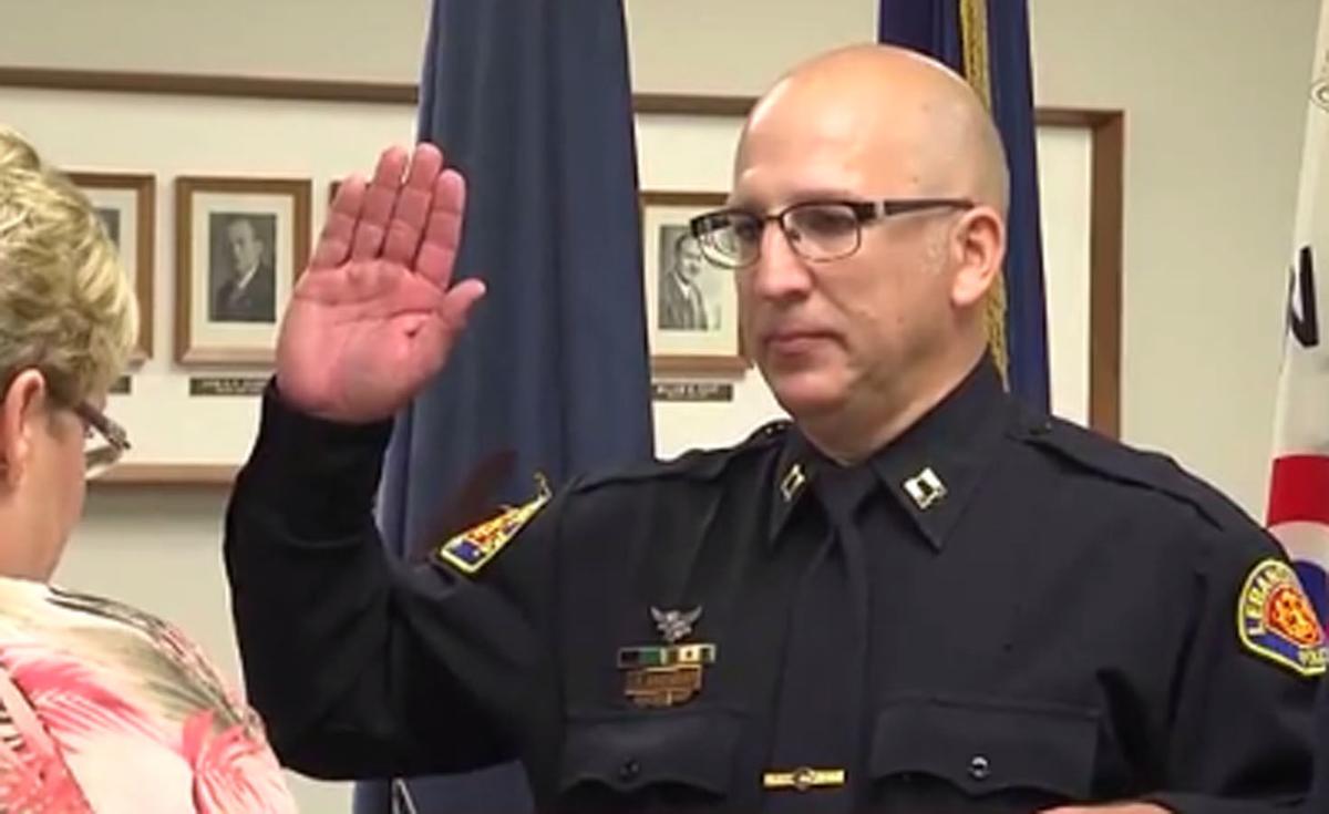 New Lebanon police chief sworn in
