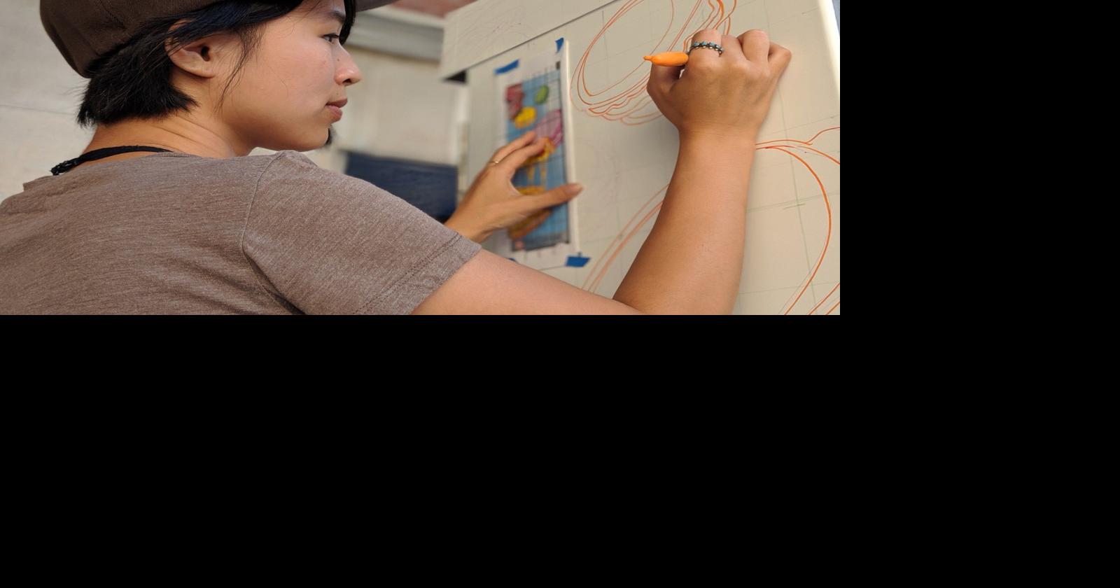 Artists bring color to downtown Carlisle utility boxes