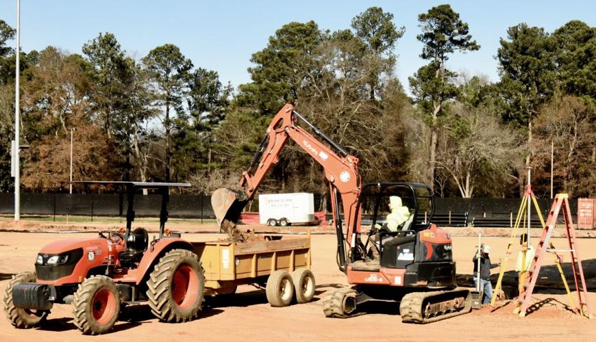 Dellinger Park softball fields on track for May completion | News ...
