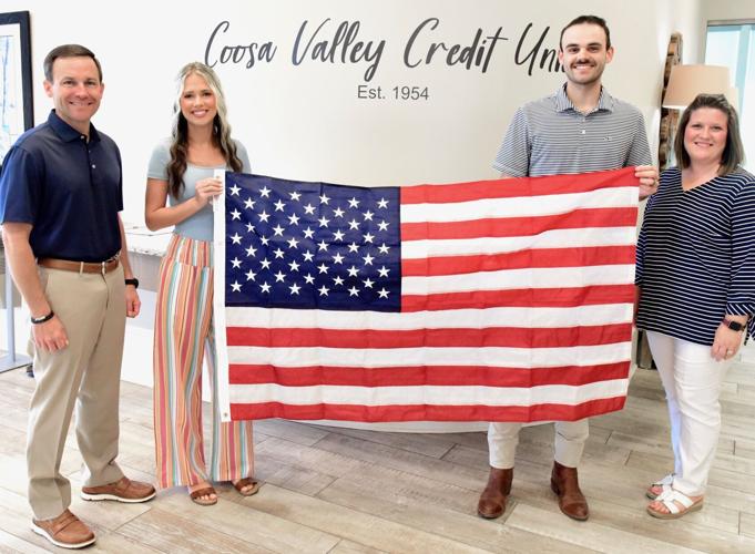 Old Glory: Coosa Valley Credit Union conducts American Flag Project ...