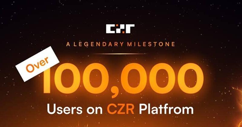 CZR Exchange Surpasses 100,000 Global Users, Marking Major Milestone in ...