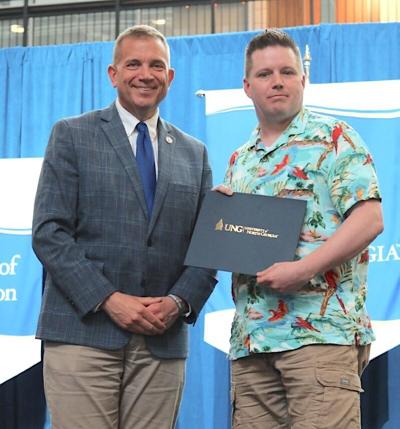 Morgan wins award at UNG | Education | daily-tribune.com