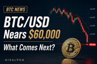 BTC/USD Nears $60,000 as AIX Alpha's 10,000 Market Simulations Reveal ...