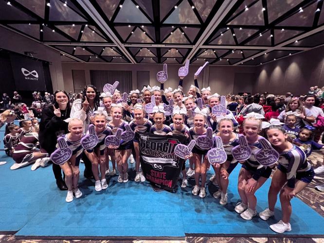 CMS competitive cheer wins region, state titles | Sports | daily ...