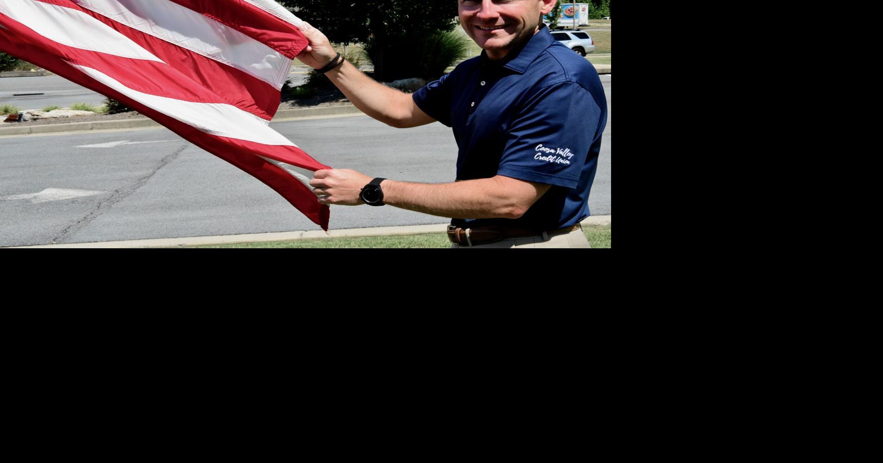 Old Glory: Coosa Valley Credit Union conducts American Flag Project ...