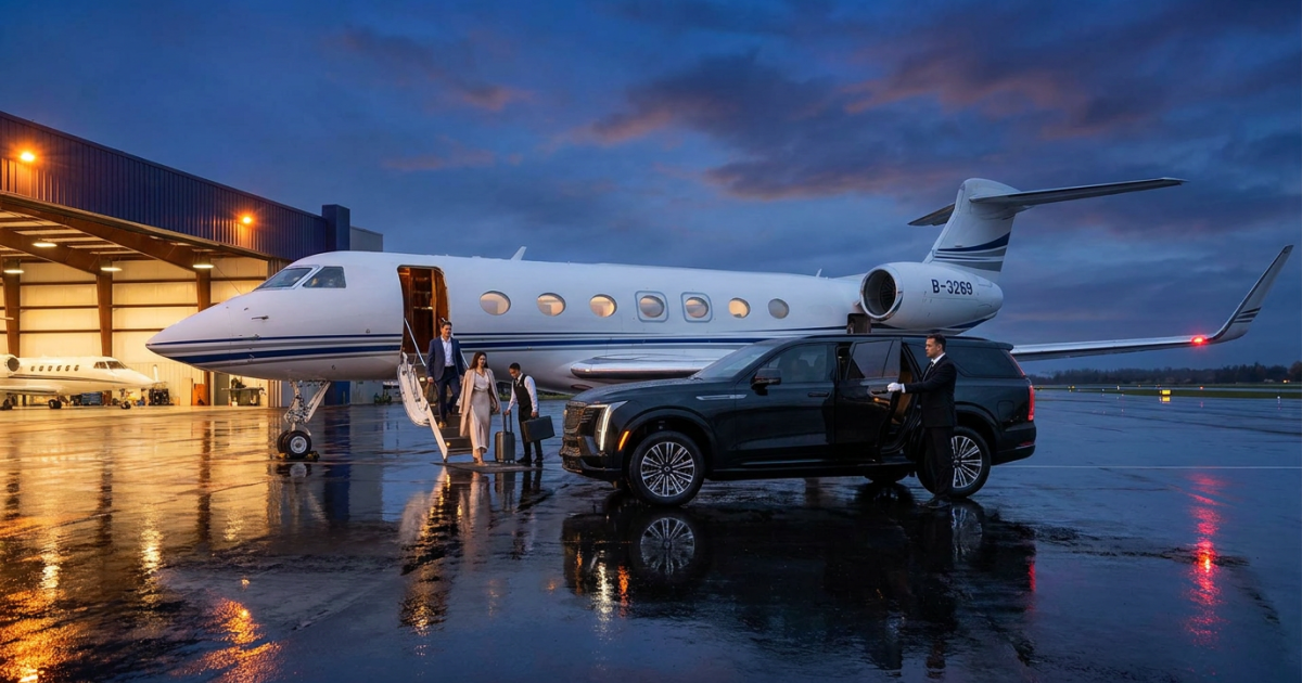 Jorge Limo Delivers Seamless FBO Ground Transfer for Private Jet ...