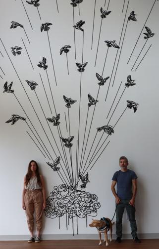 Artists install mural at Georgia Highlands | Features | daily-tribune.com