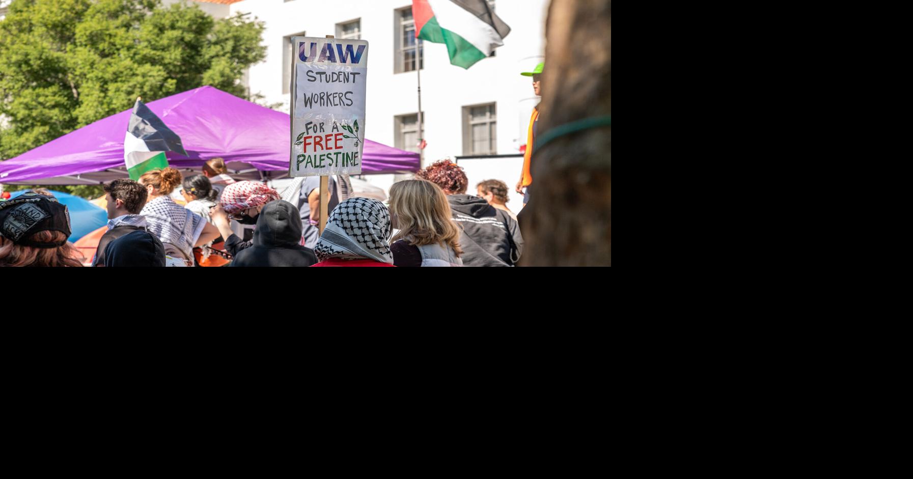 UC-UAW Local 4811 votes to authorize strike amidst protest crackdowns ...